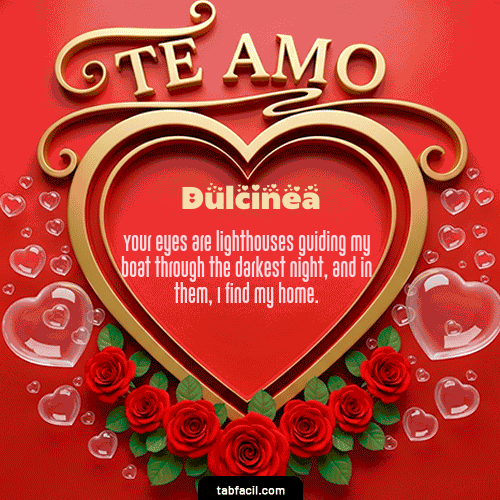 Gif de Feliz Dia Amor Dulcinea | Imágenes