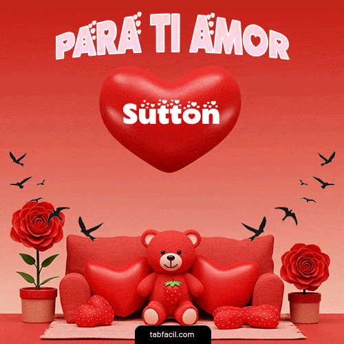 Gif de Feliz Dia Amor Sutton | Gifs animados